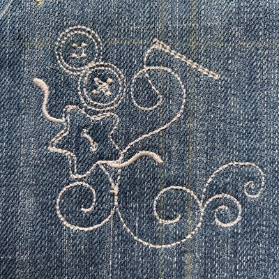 Large Hoop Jacobean Dream Machine Embroidery Design, Jacobean Stylized ...
