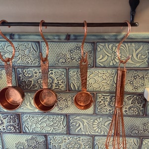 Handcrafted Pure Hammered Copper Funnel - Etsy