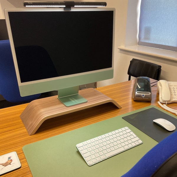 Wood Monitor Riser, Scandinavian Style Stand for Imac, Computer, TV - Etsy