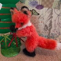 Fox Sewing Pattern, Plush Fox, Realistic Fox PDF, DIY Fox Pattern ...