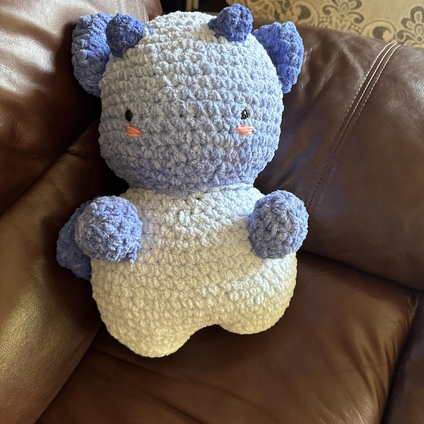 Crochet Pattern Chubby Devil Monster // Demon Crochet Pattern // Cute ...