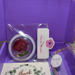 Dry White Baby's Breath Phone Grip Holder, Dry Pressed Real Flower Phone Holder, Handmade Resin ...