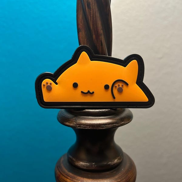 Cute Cat Meme Funny PVC Morale Patch - Etsy