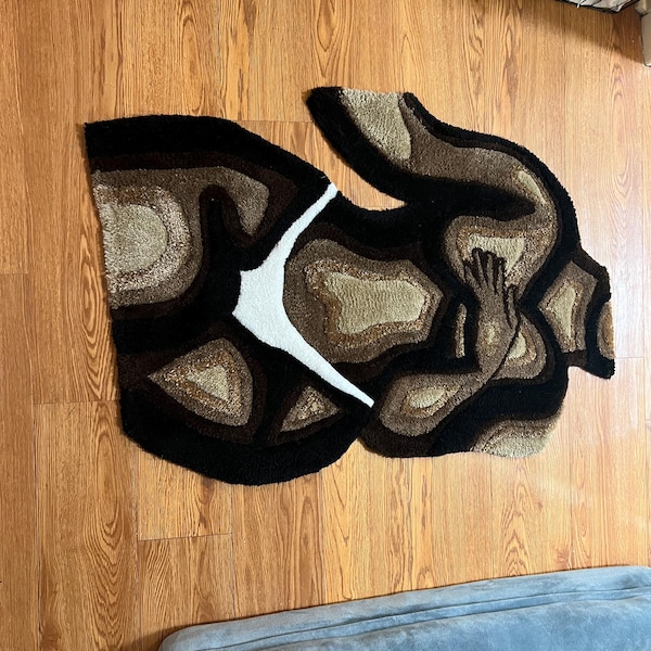 Custom Bluey Cartoon Rug - Etsy