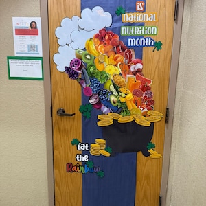 March/nutrition Month Bulletin Board/door Decor Kit for Nurses' Office ...