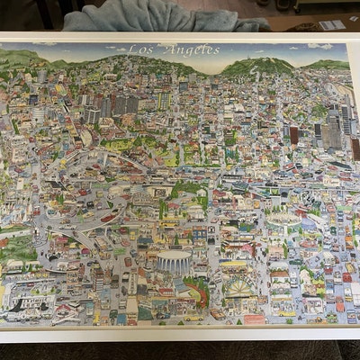 Breaking Bad Map Illustration Print Fan Art TV Television Hollywood ...