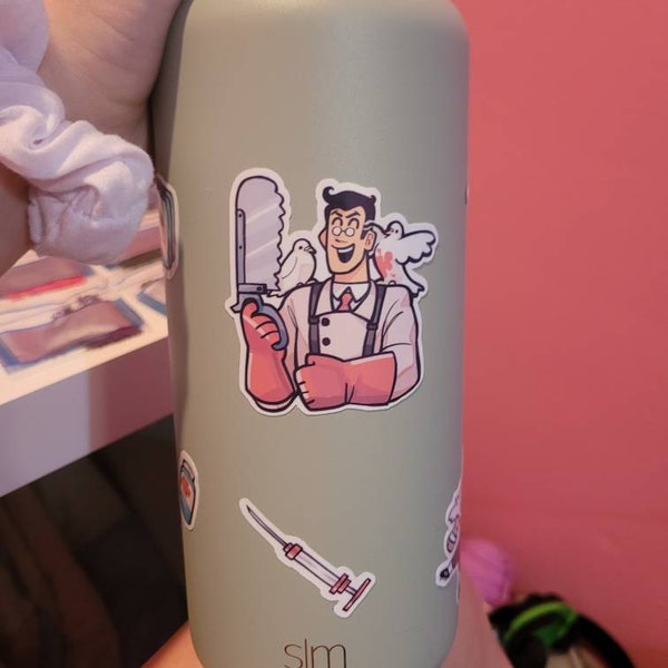 MEDIC TF2 Sticker Pack - Etsy Canada