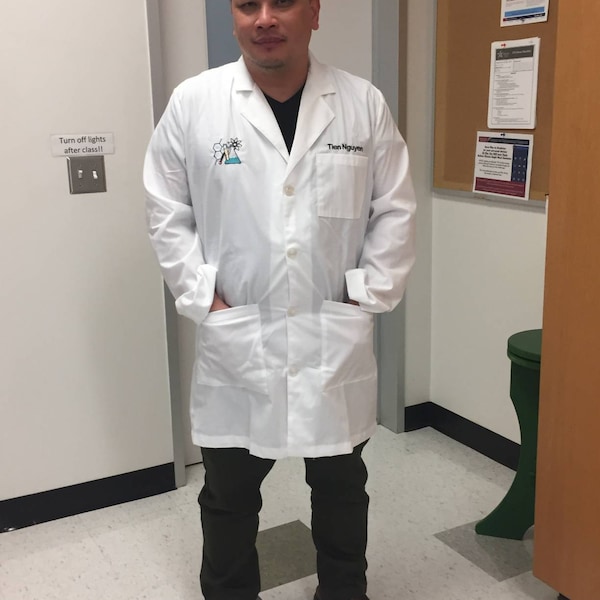 Personalized Science Lab Coat With Custom Embroidered Name and ...