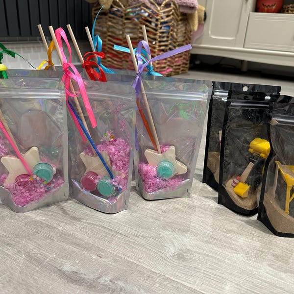 Construction Sensory Kit. Kids Messy Play Activity. Digger Tuff Tray ...