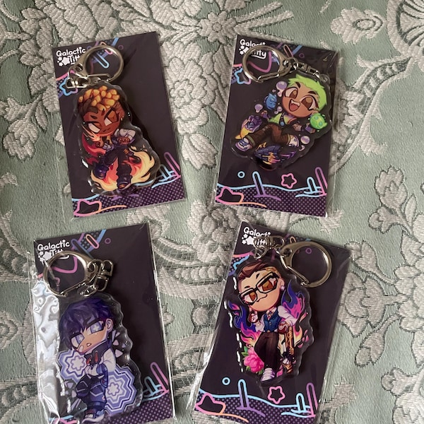 Valorant Chibi Stickers Agent Stickers Sage Reyna Phoenix Chamber Yoru ...