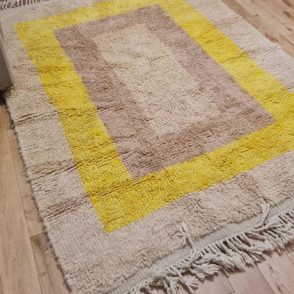 Moroccan Modern Green Rug, Authentic Moroccan Rug, Berber Carpet ...