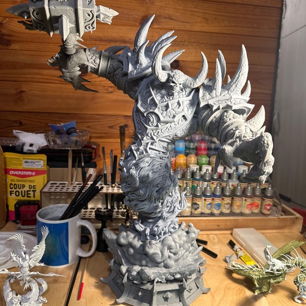 Deathwing Wow Figure 8K Print World of Warcraft 3d Printed Model Gift ...