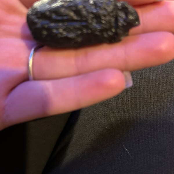 Tibetan Tektite - Black Tektite - Home Decor - Metaphysical - Raw ...