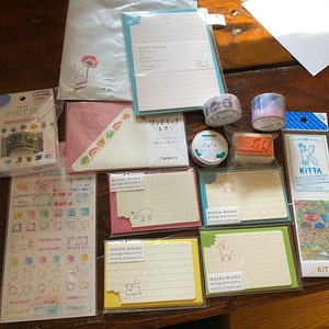 Letter Writing Set sky Time daytime / Ryu-ryu - Etsy