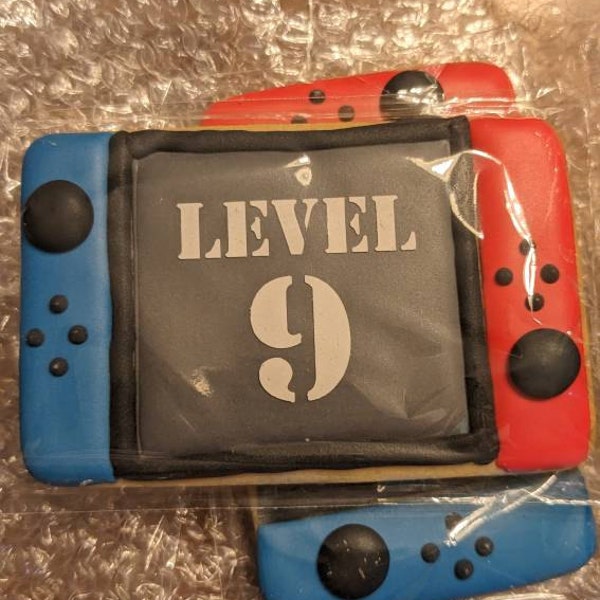 1 Dozen - Video Game Controller Cookies, Switch Controller Cookies ...