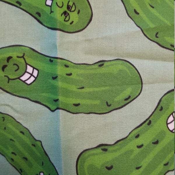 Pickles Fabric - A Peculiar Pile of Pretty Pickles by Sixsleekswans ...