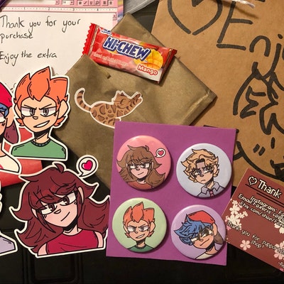 Friday Night Funkin FNF Stickers and Buttons - Etsy