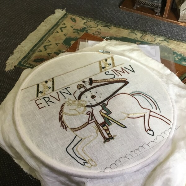 The Archer - Medieval Embroidery Kit - Etsy