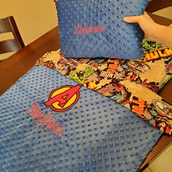 Superhero Nap Mat Cover - Etsy