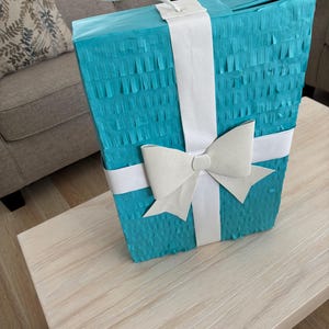 Pumpkin Pinata Fall Themed Gender Reveal Pink Blue Footprints - Etsy