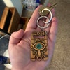 Zelda Breath of the Wild Sheikah Slate Keychain or Necklace BOTW Zelda ...