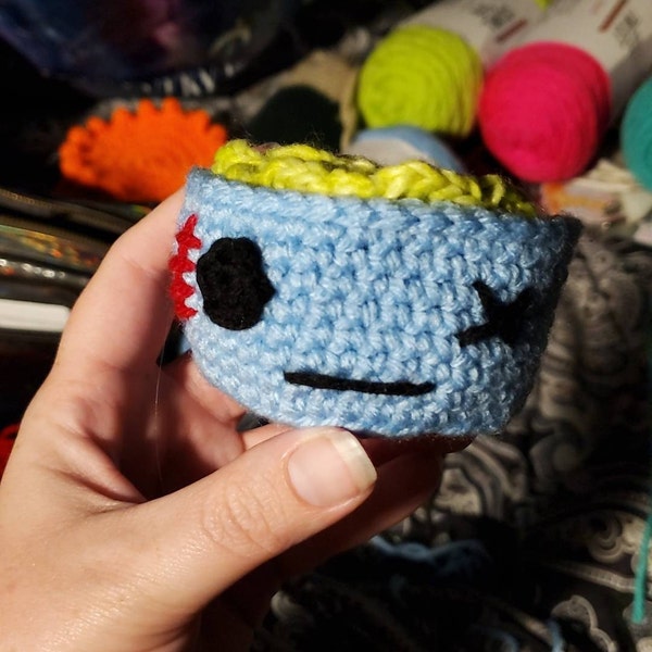 Zombie Brain Coasters Crochet Pattern, Halloween Crochet Pattern ...