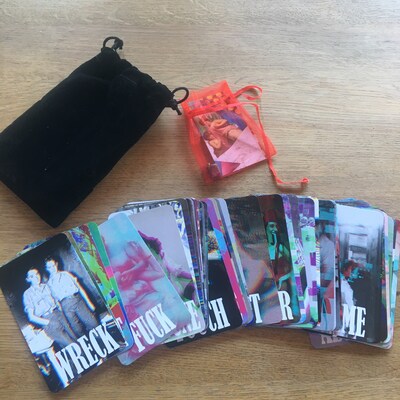 Sapphic Static Oracle Deck 48 Card Deck for Intuitive Queer - Etsy