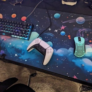Forest Gaming Table Big Fantasy Mousepad Gamer Desk Setup Game - Etsy