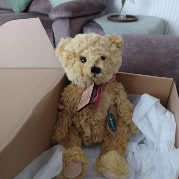 Personalised New Baby Teddy Bear | New Baby Gift | New Born Teddy ...