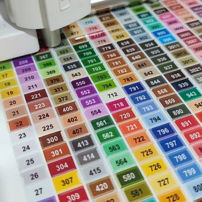 DMC Floss Number & Color Chart PDF Download - Etsy
