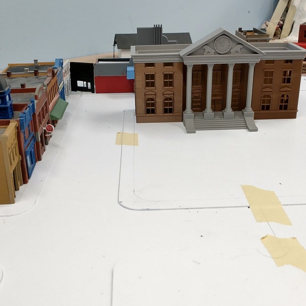 N Scale Back to the Future Clock Tower: 3D Printed Replica - Etsy
