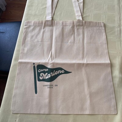 Personalized Monogram Tote Bag Custom Tote Name Tote Name Initial Bag ...