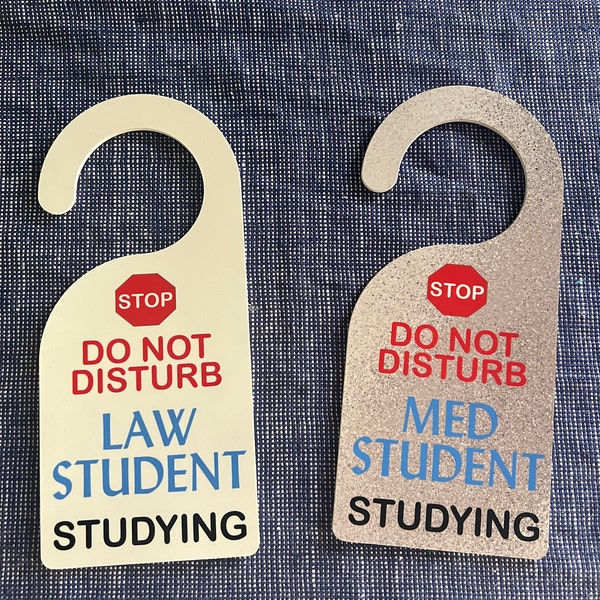 Personalized Zoom Meeting Door Hanger, Google Meet Door Hanger, Zoon in ...