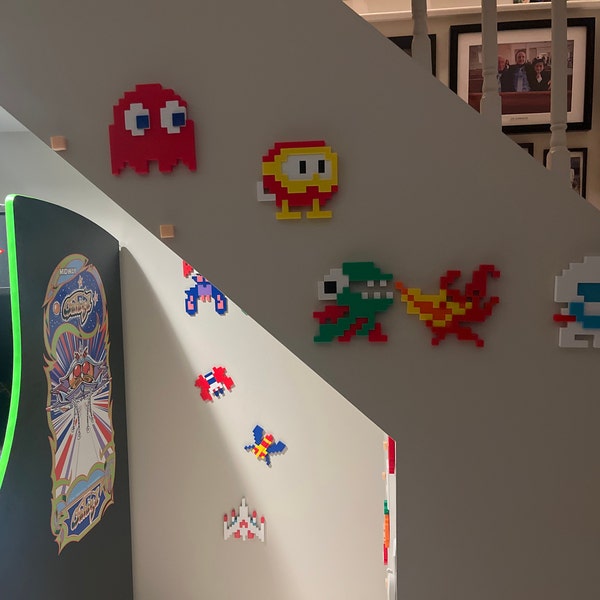 Dig Dug Retro Arcade Game Characters Wall Decor (individual or Set) 3-D ...