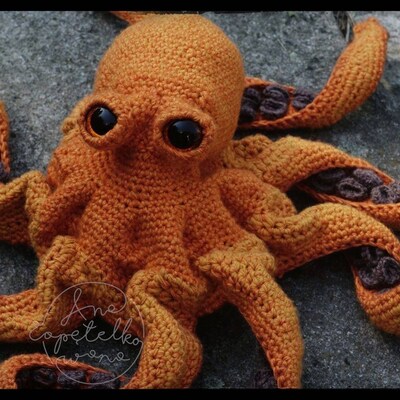 Realistic Octopus Crochet Pattern by Crafty Intentions DIGITAL PDF ...