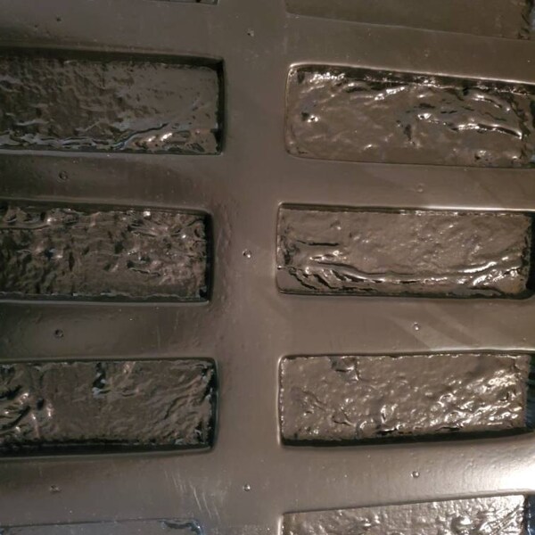 Convex Plastic Mold for Wall 3D Panel for Plaster gypsum or Concrete ...