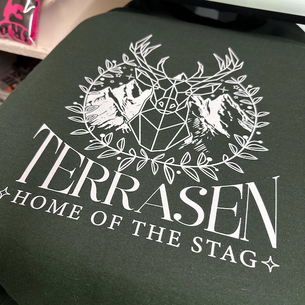 Terrasen Home of the Stag Svg Png, Throne of Glass Png, Sarah J Maas ...