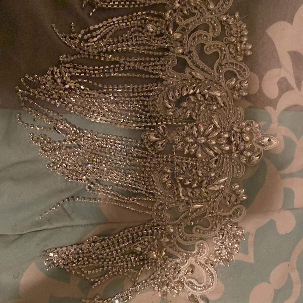Rhinestone Face Mask Applique | Diamond Face Mask DIY Applique | BO-48 ...