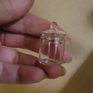 Miniature Glass Vase Mini Glass Color Flask Bottles Miniature - Etsy