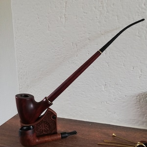 New Wooden Pipe, Tobacco Pipe, Collection Smoking Pipes. HANDCRAFTED ...