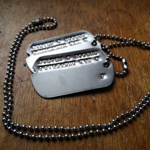 Captain America WWII Military Dog Tags Screen Accurate - Etsy
