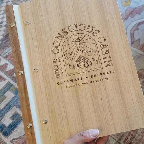 Hotel Compendium, Motel Folder, Airbnb Compendium, Menu Folder, Custom ...