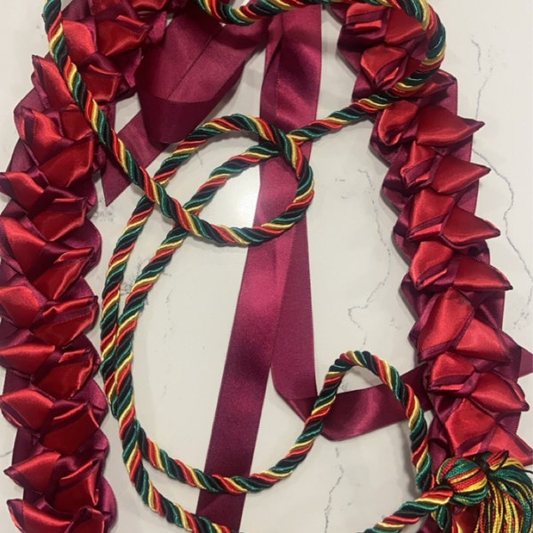 Samoan Ula Fala Inspired Ribbon Lei - Etsy Samoan Ula Fala Inspired Ribbon Lei - Etsy