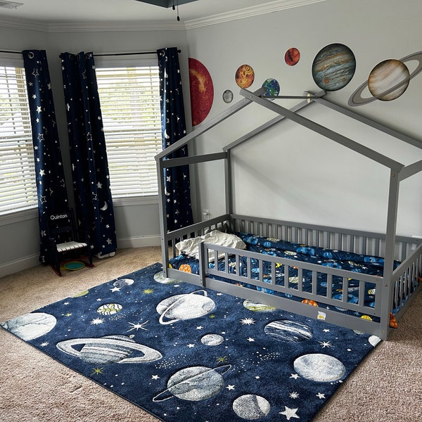 Sun & Planets Wall Stickers Set, Solar System Kids Room Decor or ...