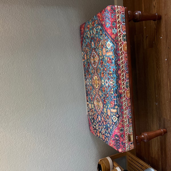 Rug Bench, Upholstered Bench, Sitting Bench, Piano Chair, Ottoman ...