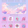 Sakura Icons for Ios iPhone Android Cherry Blossom App Icon Pack Pink ...