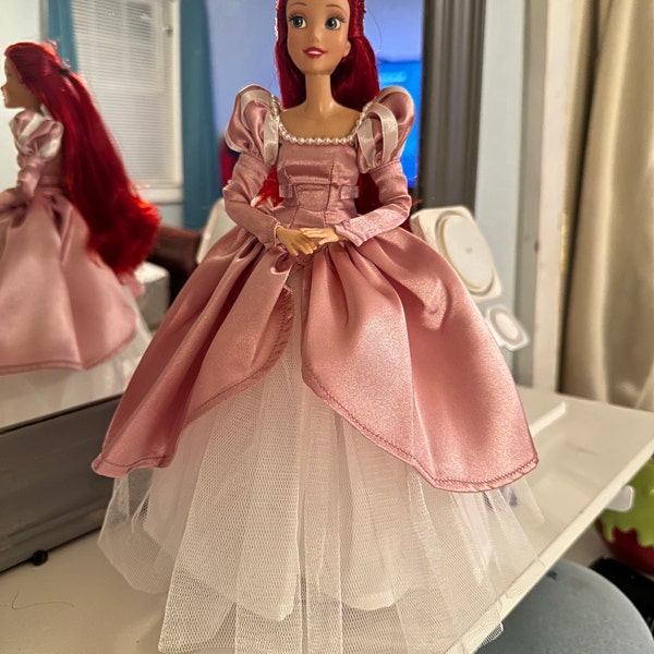 Ariel Inspired Dress #2 (pink Pearl) Fits 11.5 Inches or 17 Inches ...