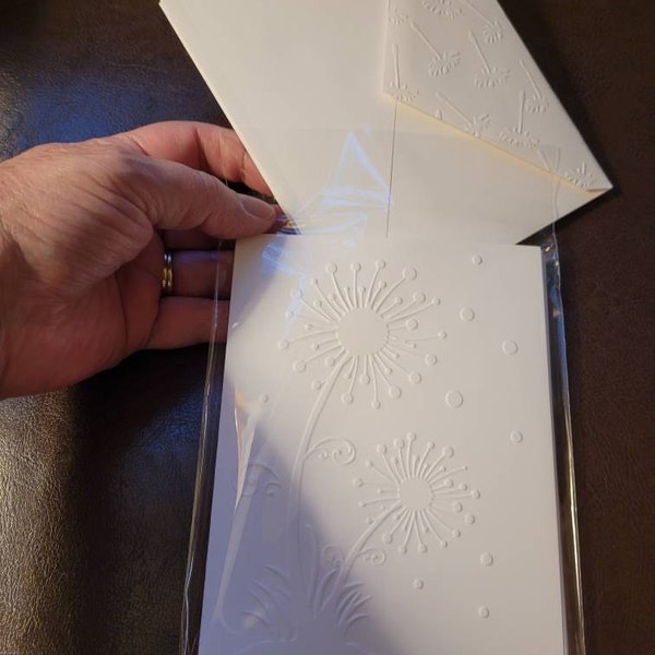 Assorted Sympathy Cards, Set of 5, Tree Embossed Greeting Cards, Nature ...