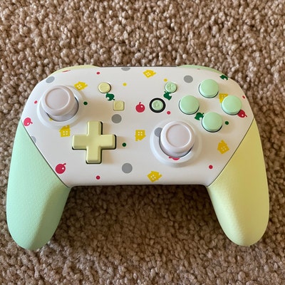 Custom Animal Crossing Themed Nintendo Switch Pro Controller - Etsy