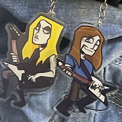 Metalocalypse Dethklok Acrylic Keycharm - Etsy